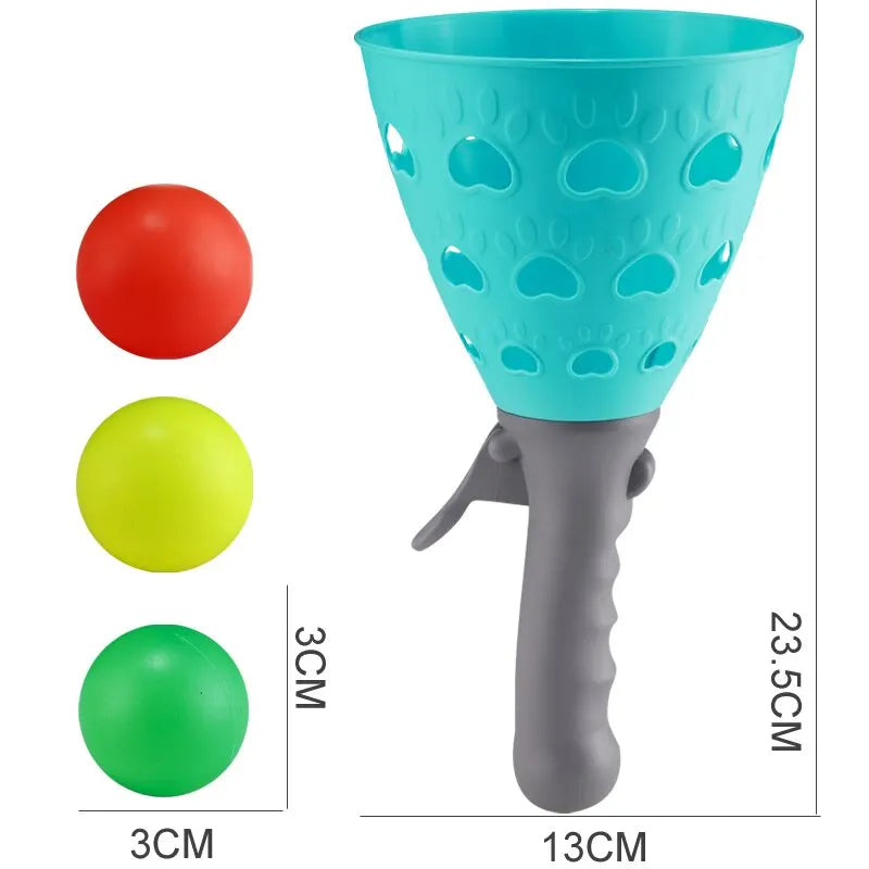 Parent-Child Outdoor Kids Fun Ejection To Catch a Ball Launch Throwing ...